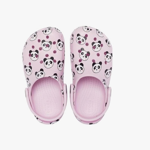 CROCS | Shoes | Crocs Kids Panda Clogs Pink Toddler | Poshmark